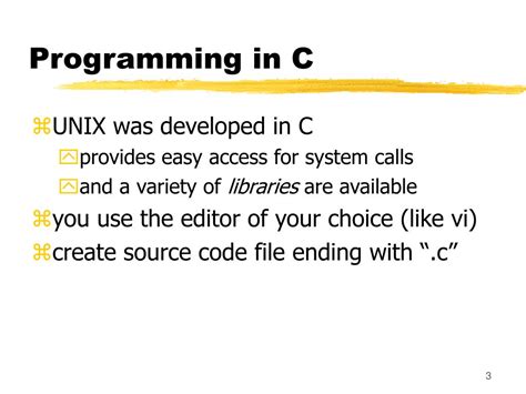 Ppt Programming Tools C Programming In Unix Make And Sccs