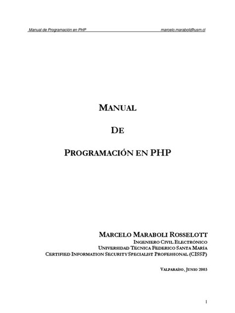 Php Programacion V6 1 Pdf