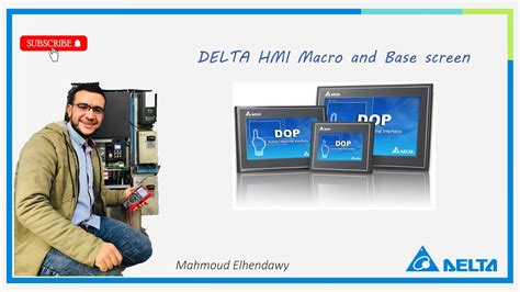 Delta Hmi Macro And Base Screen Youtube