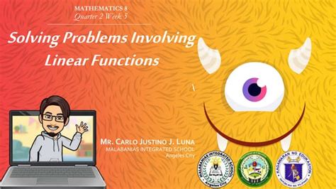 Math 8 Solving Problems Involving Linear Functions Ppsx