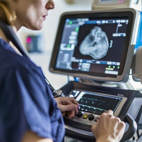 Free Ultrasound Scanning Procedure Photo Ultrasound Medical Technology Download At Stockcake