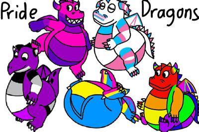 Lgbtq Dragons By Ringo Starrmadon On Deviantart