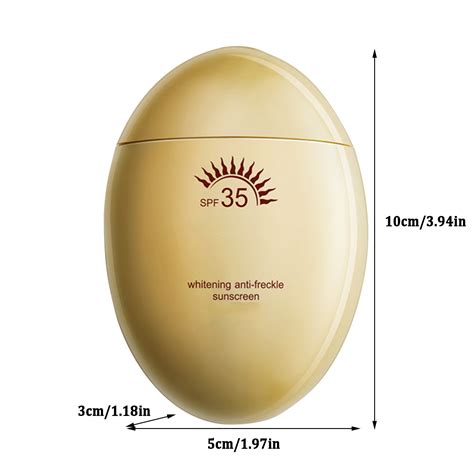 Mens Whitening Sunscreen Facial Cream Spf 35 Day Light Protection