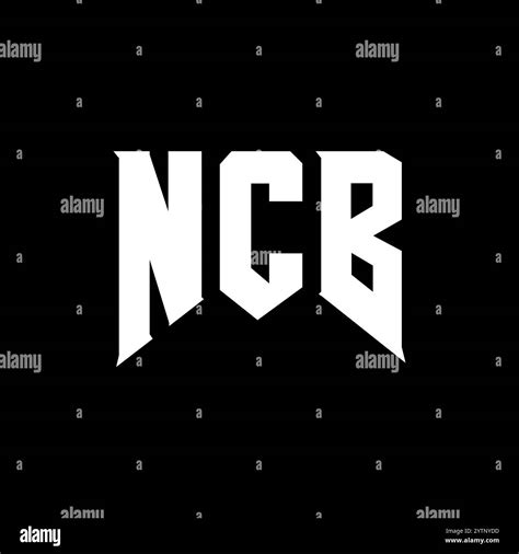 Ncb Letter Logo Design For Technology Company Ncb Logo Design Black