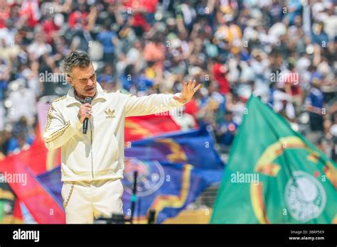 Robbie Williams Perform Before The Fifa Club World Cup 2025 Final Match