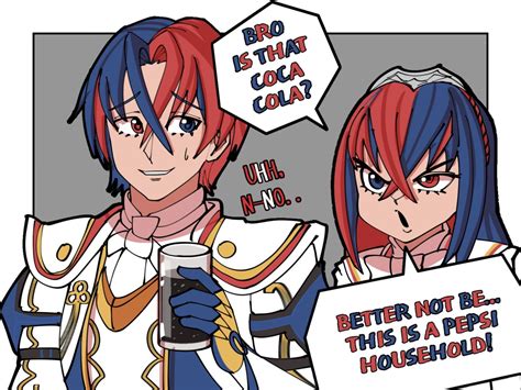 Alear Drinks A Cola Fire Emblem Engage Know Your Meme
