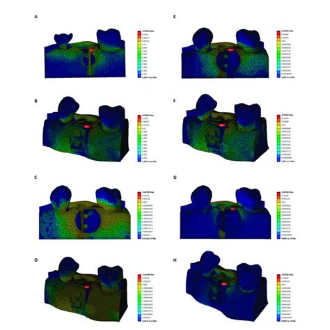 Stress Distribution Map For The Different Stresses And Morphologies Download Scientific