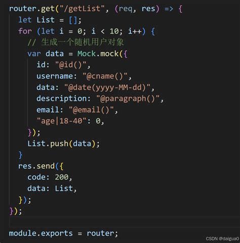 Mockjs模拟数据nodenodejs Mock Csdn博客