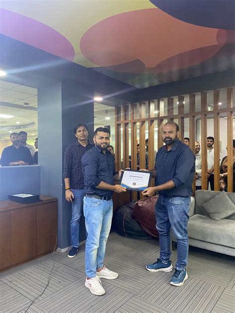 Akash Vishwakarma On Linkedin Employeeofthemonth Techexcellence Gratitude Indianexpress