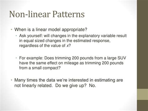 PPT Lecture Non Linear Patterns PowerPoint Presentation Free Download ID