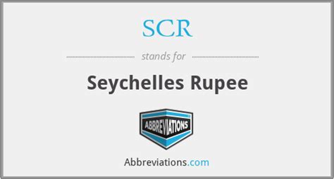 What Does SCR Stand For