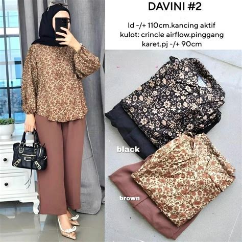 Shabi Faira Set Davini Contemporary Floral Motif Crincle Pants Suit