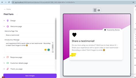 Feat Bullet Points Feature For Form Intro Message · Issue 175