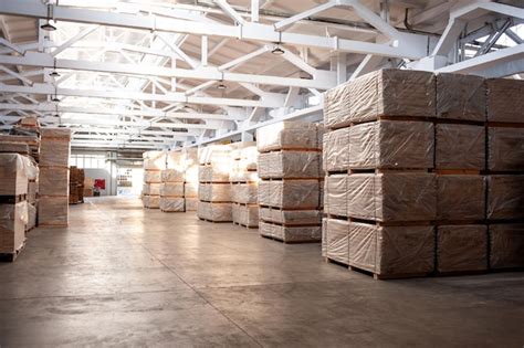 Premium Photo Wood Industry Production Of Wooden Boards