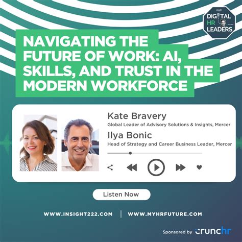 Navigating The Future Of Work Ai Skills And Trust In The Modern Workforce An Interview With