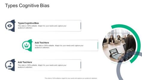 Cognitive Bias Types Powerpoint Presentation And Slides Slideteam
