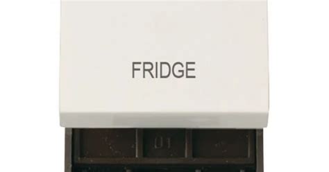 Huddersfield Electrical Merchants LtdMiniGrid Polar White 20A Twin Width Double Pole FRIDGE