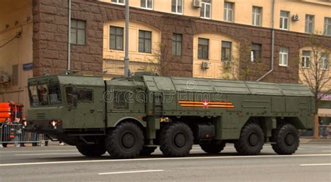 Iskander M Ballistic Missile Launcher At The Rehearsal Of The Victory