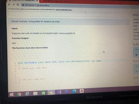 Solved Assignment 4 A Shrinking Words C Strings And 2d