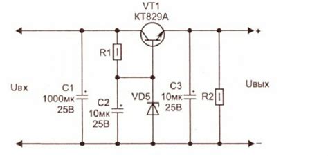 Параметрический стабилизатор на транзисторе и стабилитроне Сделай сам своими руками Дзен