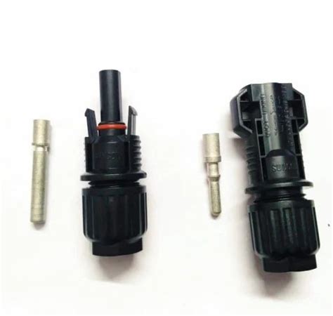 Solar System Components Mc4 Male Female Connector Manufacturer From