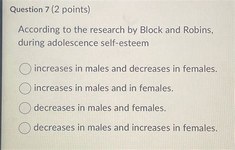 solved question 7 2 ﻿points according to the research by