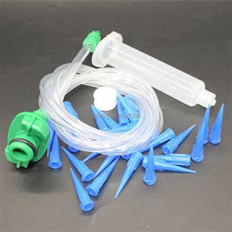 100pc 22g Dispensing Needle Fluid Taper Tip 22 Gauge 10cc Sealant Tip