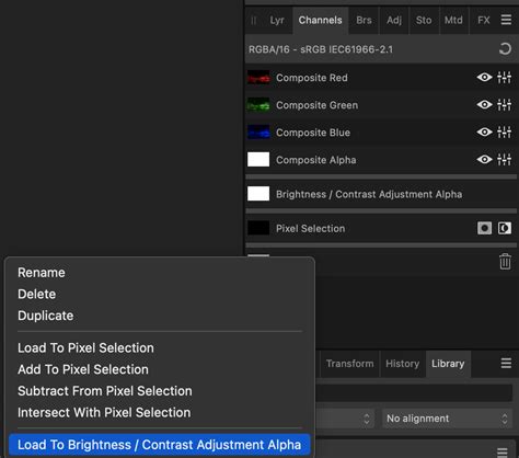 Photo V2 Getting Mask From Adjustment Layer Desktop Questions