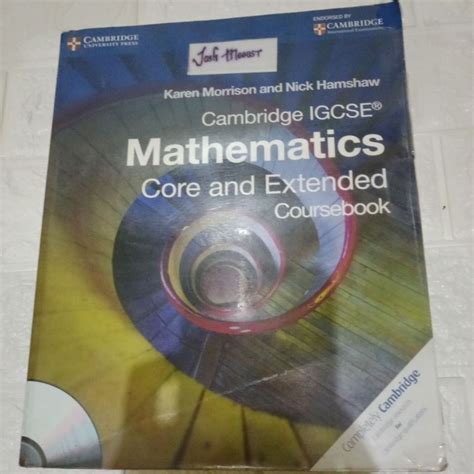 Jual Buku Cambridge Igcse Matematics Core And Extended Coursebook