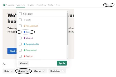 Pandadoc How To Edit A Sent Document Kirkwood Process Documentation
