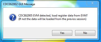 CDCE EVM Register Values Invalid Or Out Of Range Clock Timing