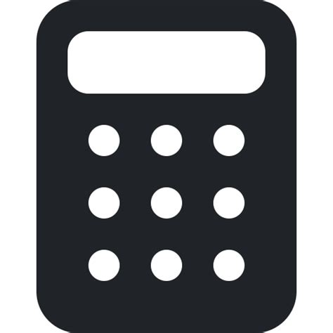Calculatrice Icônes Interface Utilisateur Et Gestes