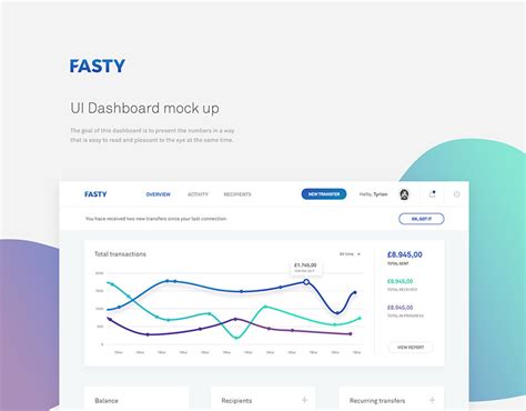 Ui Dashboard Mock For Free On Behance