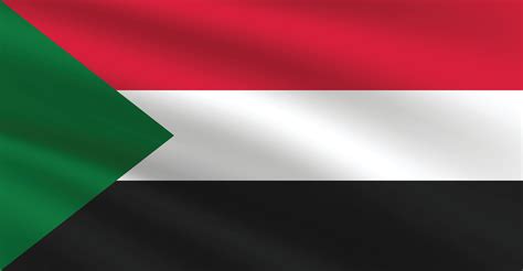 National Flag Of Sudan Sudan Flag Waving Sudan Flag 43229680 Vector