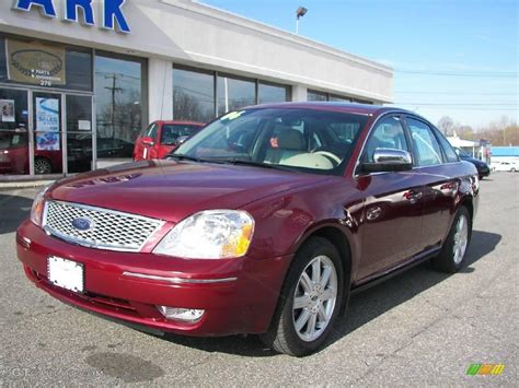 2006 Merlot Metallic Ford Five Hundred Limited Awd 22056446 Gtcarlot