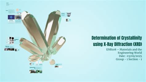 Determination Of Crystallinity Using X Ray Diffraction Xrd By Aamna