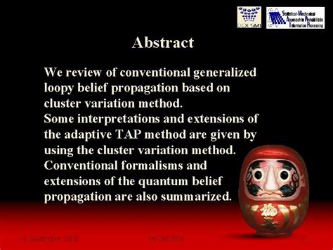 Mathematical Structures Of Loopy Belief Propagation And Cluster