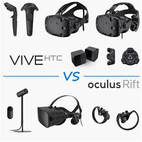 Oculus Rift Vs Htc Vive Modelo 3d 129 Obj Max Ma Fbx C4d 3ds Free3d
