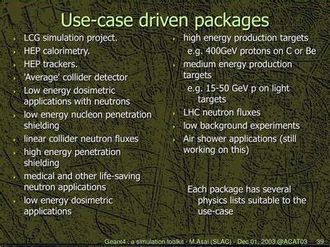 Ppt Geant4 A Simulation Toolkit Powerpoint Presentation Id4767350