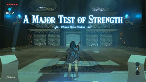 [botw] My Fondest Memory Was Going At A Major Test Of Strength Very