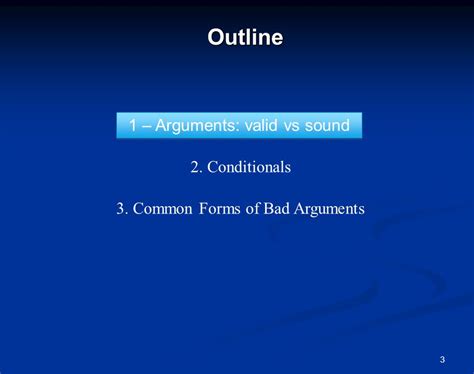 1 philosophy and arguments 2outline 1 arguments valid vs sound 2