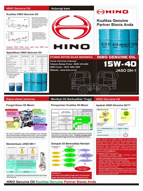 Dokumen Tips Hino Genuine Engine Oil Pdf