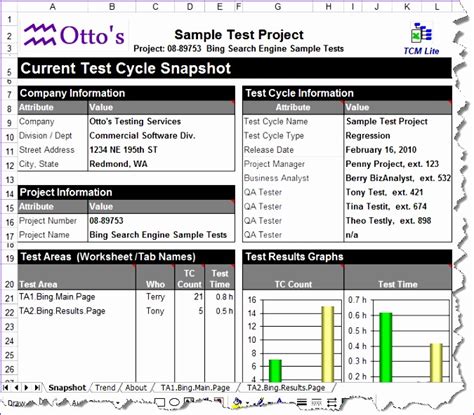 Software Test Case Template Excel Excel Templates