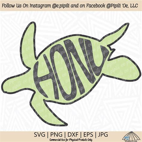 Honu Turtle Word Art Svg Honu Svg Turtle Svg Digital Download Hawaii Word Art Honu