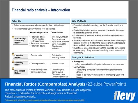 Comprehensive Overview Of Financial Ratios PPT Slide