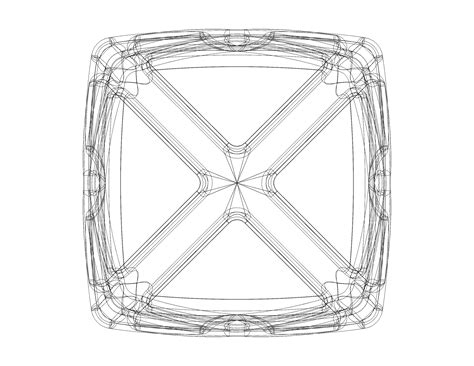 3mf File Wireframe Shape Geometric X Cube 🎨・3d Printing Model To Download・cults
