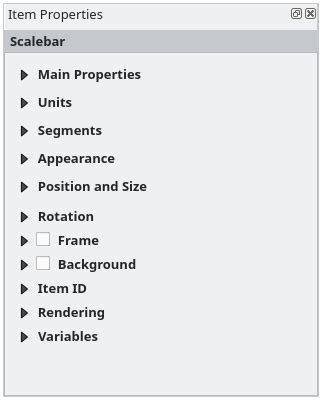 The Scale Bar Item QGIS Documentation Documentation