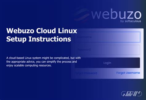 Webuzo Cloud Linux Setup Instructions
