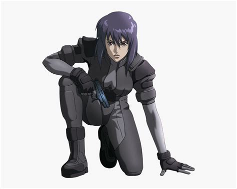 Motoko Kusanagi Ghost In The Shell Major Outfit Hd Png Download