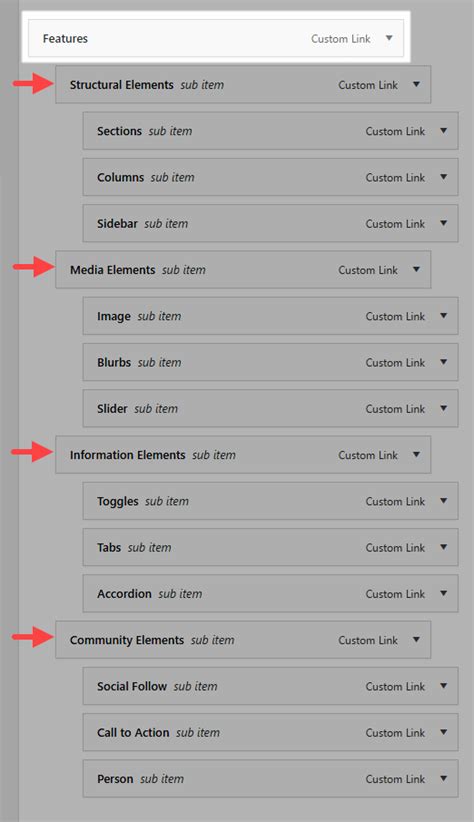 Creating Mega Menus In Divi Elegant Themes Documentation